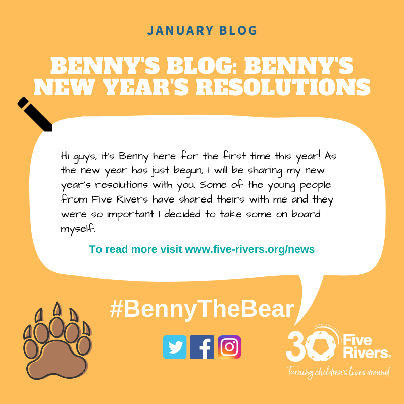 Benny's Five New Year's Resolutions - Five Rivers Child Care